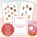 Donut Shop Pretend Play Set: Printable Menu & Order Cards (PDF) - Etsy