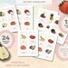 Fruit Montessori Flashcards, PRINTABLE Toddler Vocabulary 3 Part Cards ...