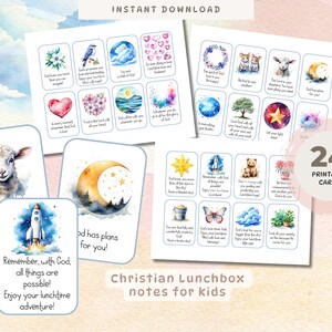 Bible Lunchbox Notes Christian Lunchtime, Christian Affirmation Cards ...