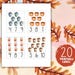 FALL Count and Clip Cards Number 1-10, Autumn Printable Activity Number ...
