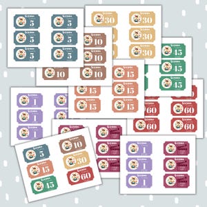 Screen Time Tickets: Printable Reward Coupons for Kids (PDF) - Etsy