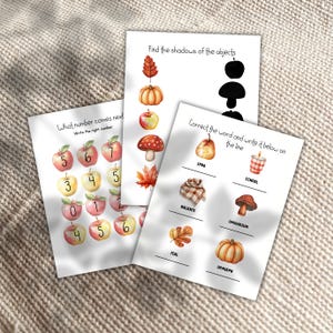 Fall Workbook for Kids | Autumn-themed Learning Activities & Fun ...