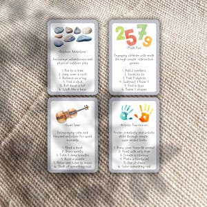 Roll & Play Activity Cards: Fun Kids Action Game (PDF) - Etsy