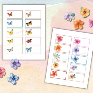 Peg Classroom Labels: Printable Student Name Tags (PDF) - Etsy