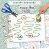 Farm Animals Count and Clip Cards Number 1-20, Printable Activity ...