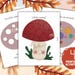 Mushroom Nature Activity Pages for Toddlers, Printable Preschool ...