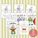 Clown Paper Doll Printable Craft: Dress-up Activity (PDF) - Etsy