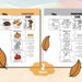 FALL Movement Cube, Printable Autumn Movement Activity, Excercise ...
