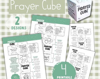 Printable Prayer Cube | ACTS Prayer Dice | Coloring Page | Teach Kids ...
