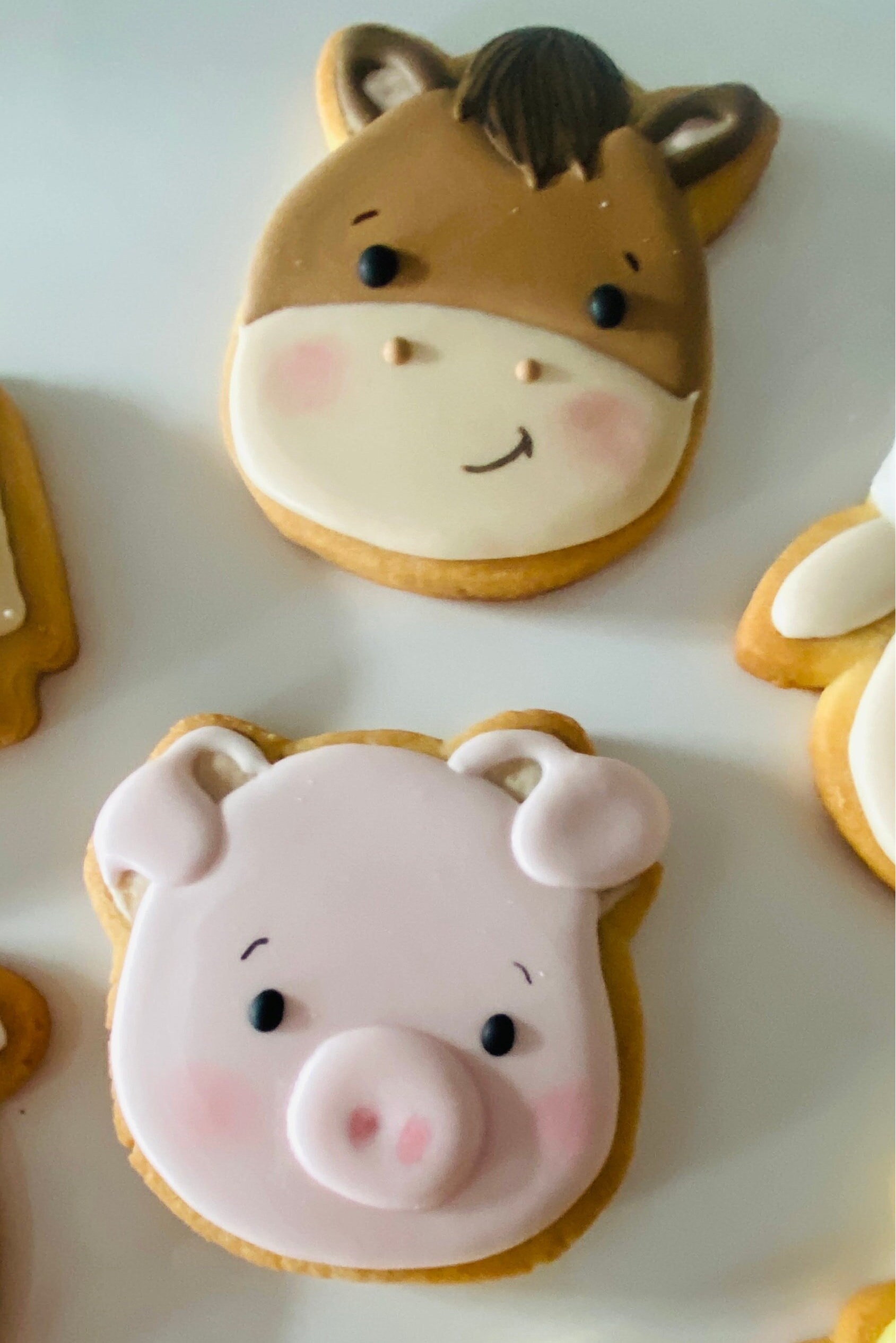Farm Animals Cookies, Party Cookies, Decorated Cookie, Royal Icing ...