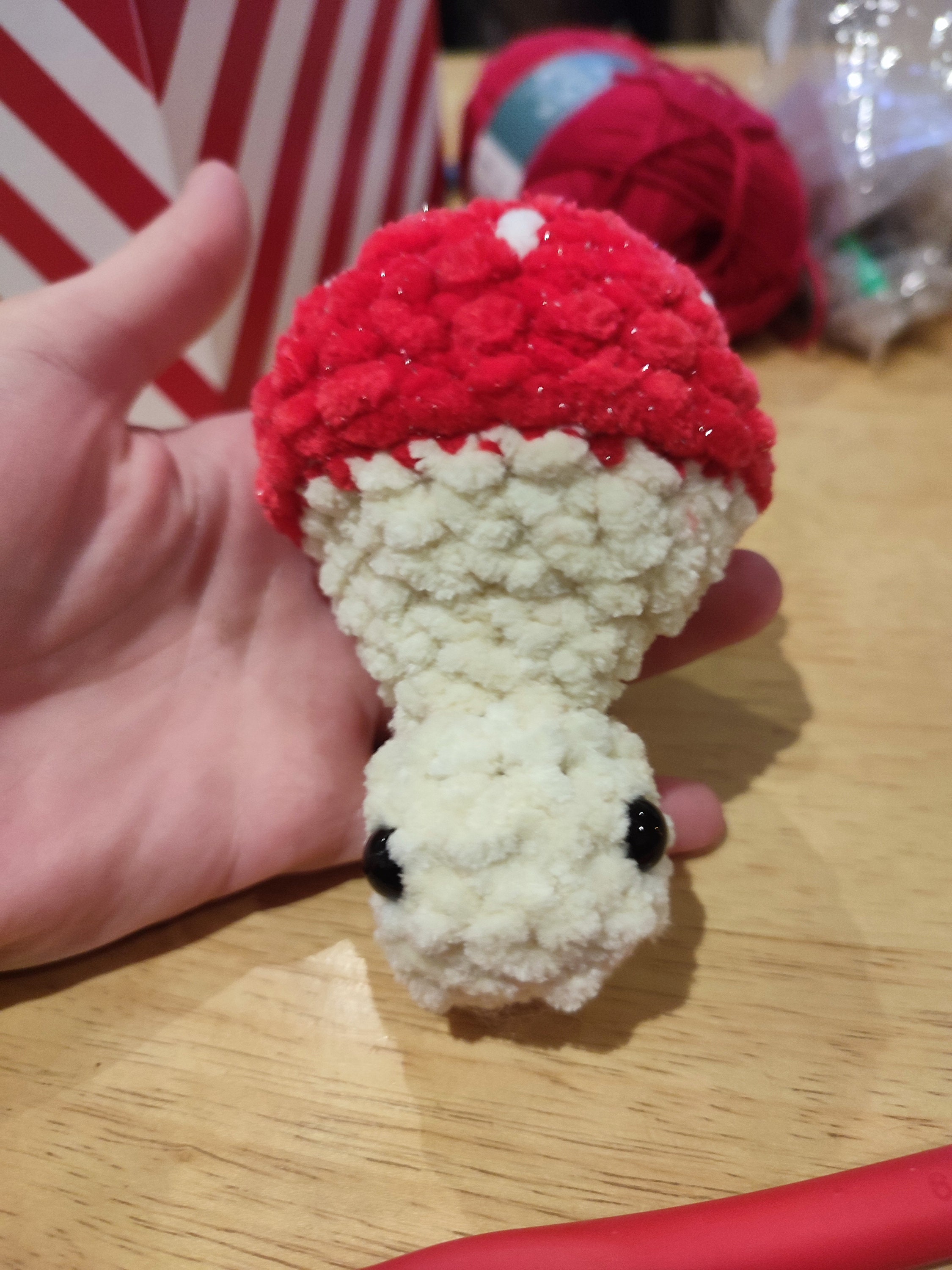 Cute Mushroom Pop Crochet PATTERN - Etsy