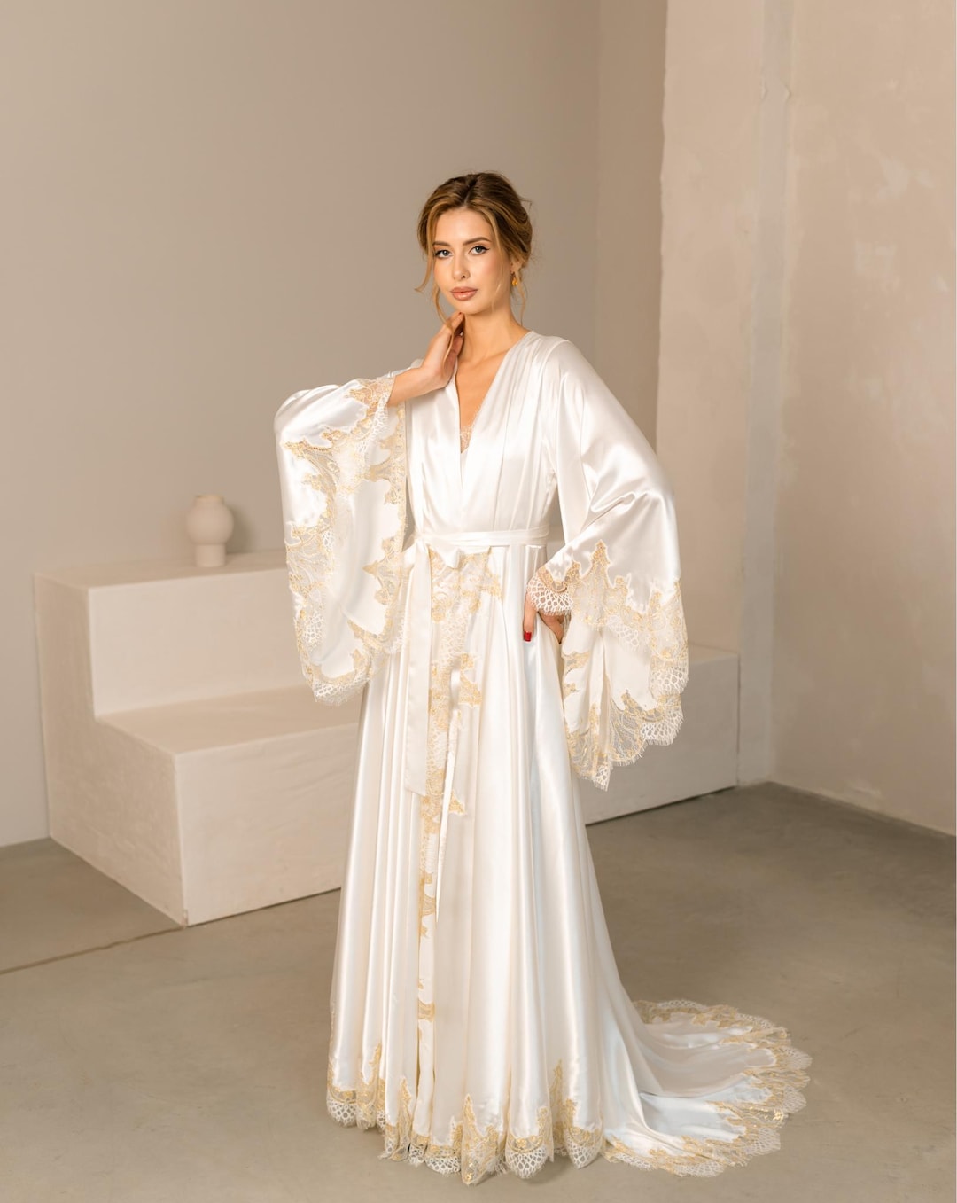 Burlesque Outfit, Burlesque Robe, Old Hollywood Glamour,dressing Gown ...