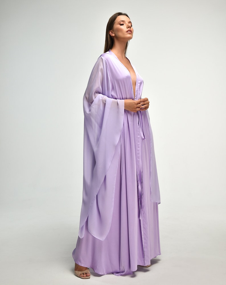 Lilac Robe, Old Hollywood Glam, Old Hollywood Glamour, Dressing Gown ...