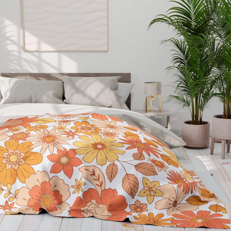 Retro Bedding - Etsy