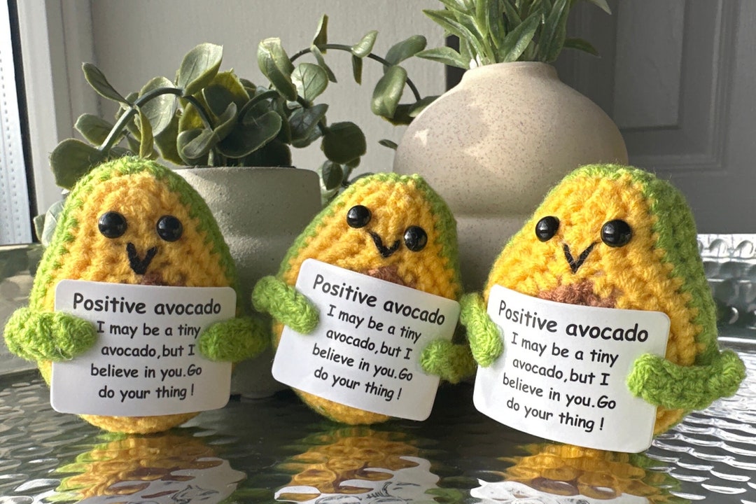Positive Avocado Emotional Support Gift - Etsy