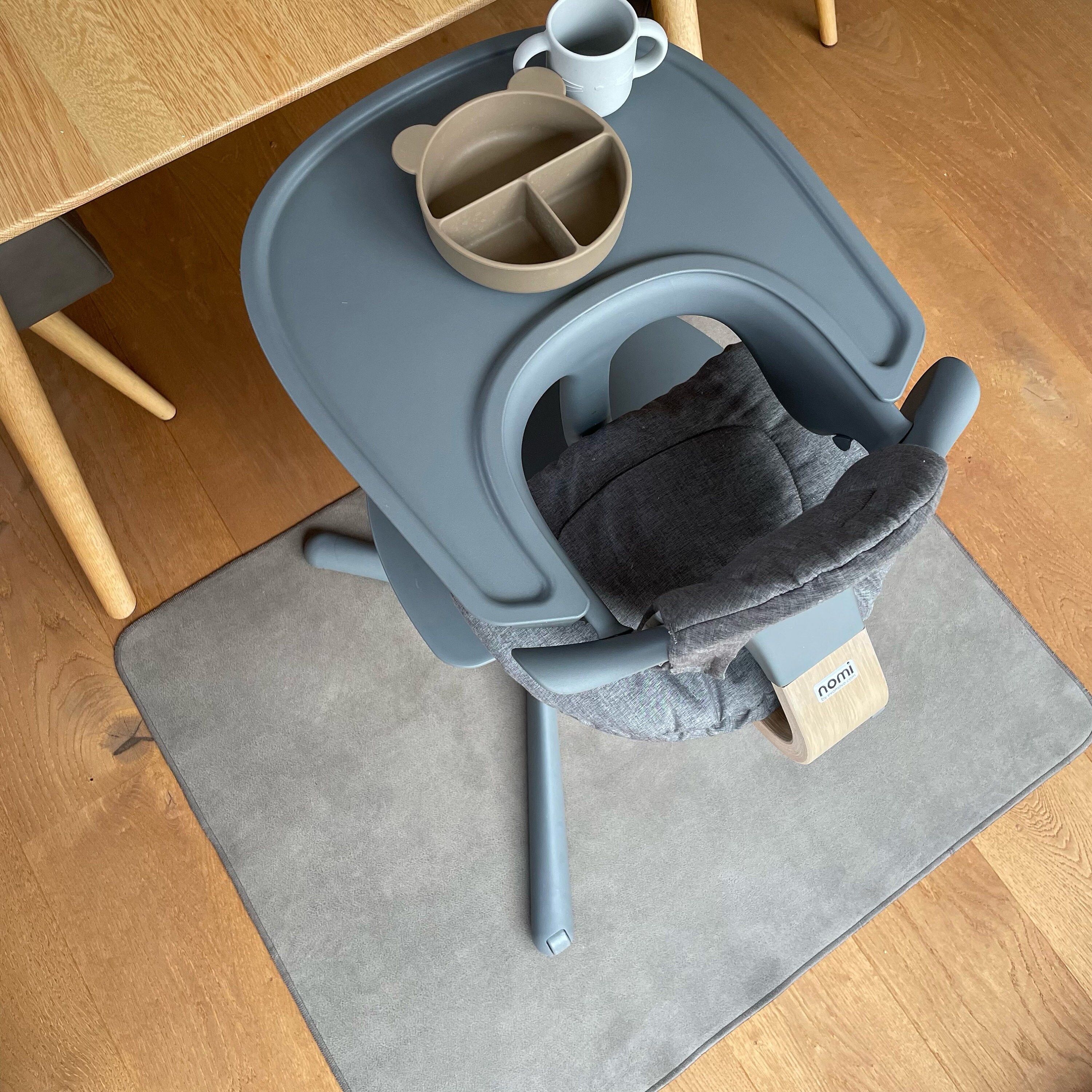 Floor Protection Mat, High Chair Mat XL Mud/beige - Etsy