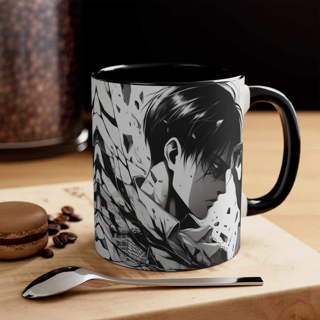 Attack on Titan Levi Ackerman Levi Aot Aot Mug Anime Mug Coffee Mug Aot ...