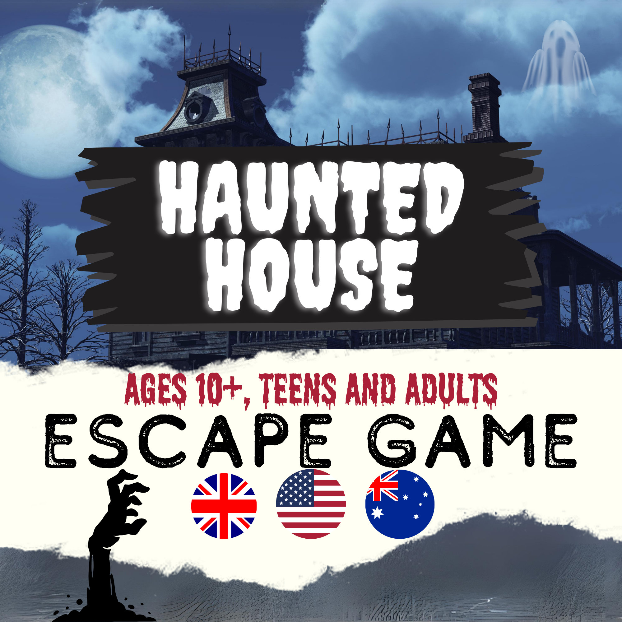 Haunted Mansion Escape Game | Halloween Games | Haunted House Game for ...