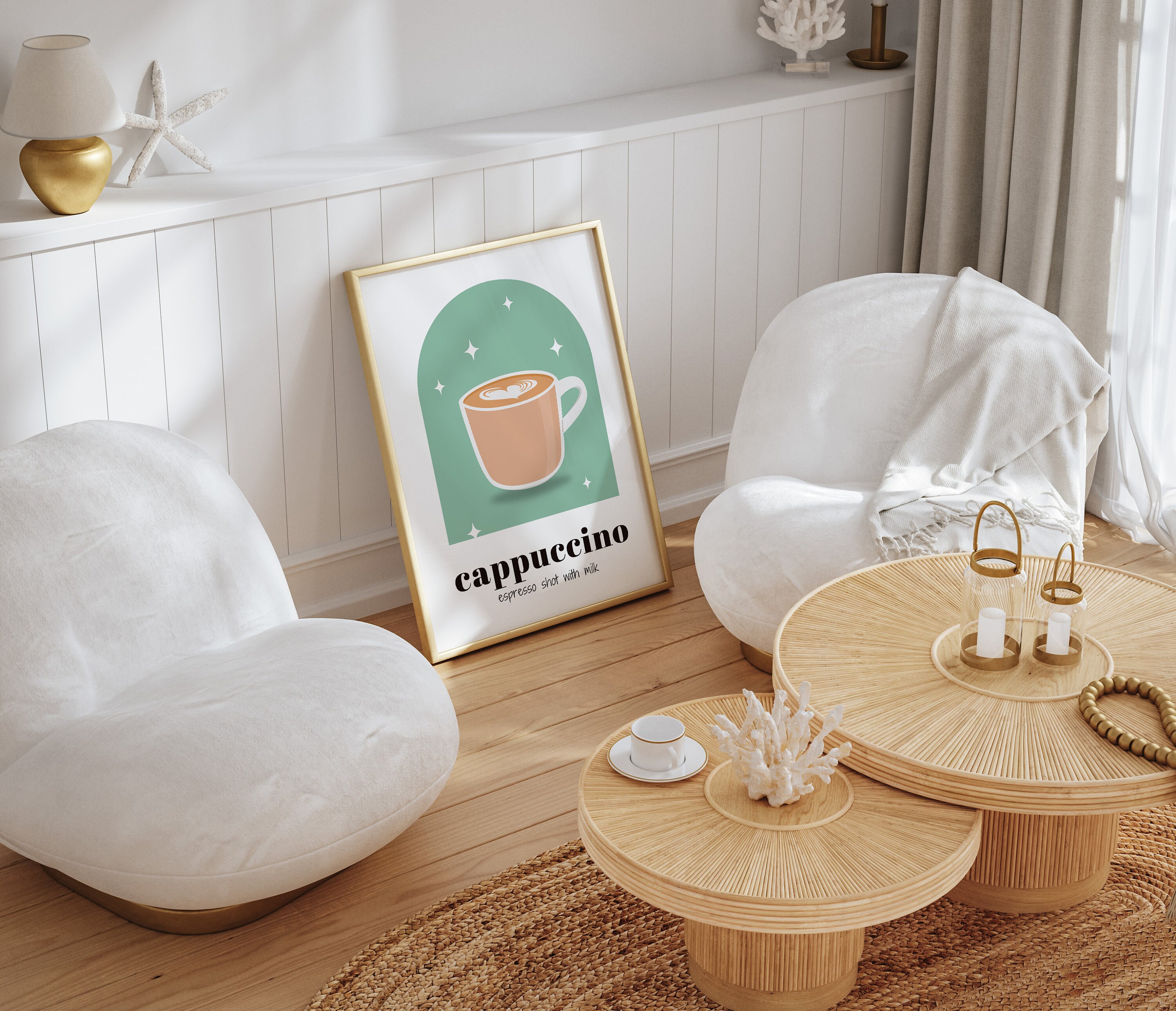 Coffee Bar Art, Set of 9,coffee Shop Print Set ,coffee Gallery Wall ...