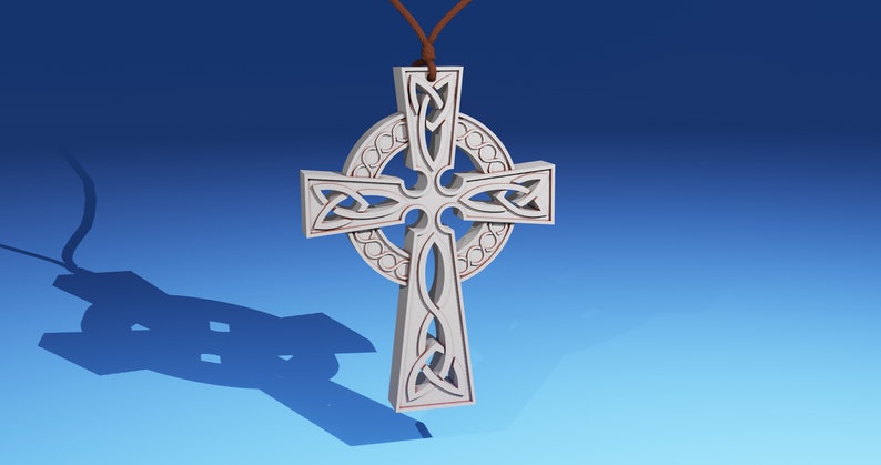 Celtic Cross 3D STL Model, CNC Router, CNC Files, Wood, Art, Wall Decor ...