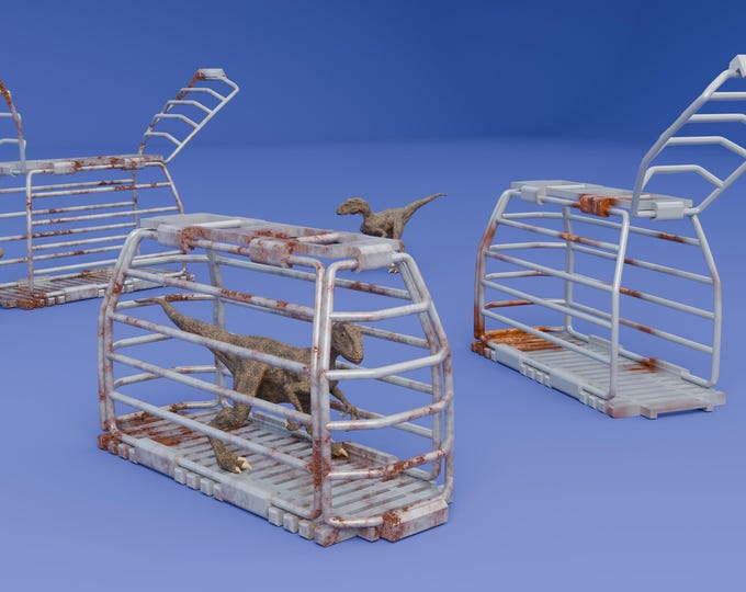 Dino Cage - Etsy