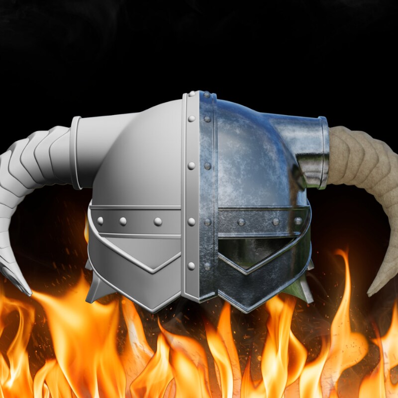 Viking Mask Men - Etsy