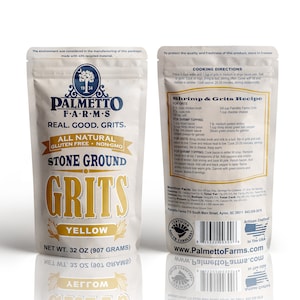 Palmetto Farms Yellow Stone Ground Grits Non-gmo Gluten Free 32 Oz - Etsy