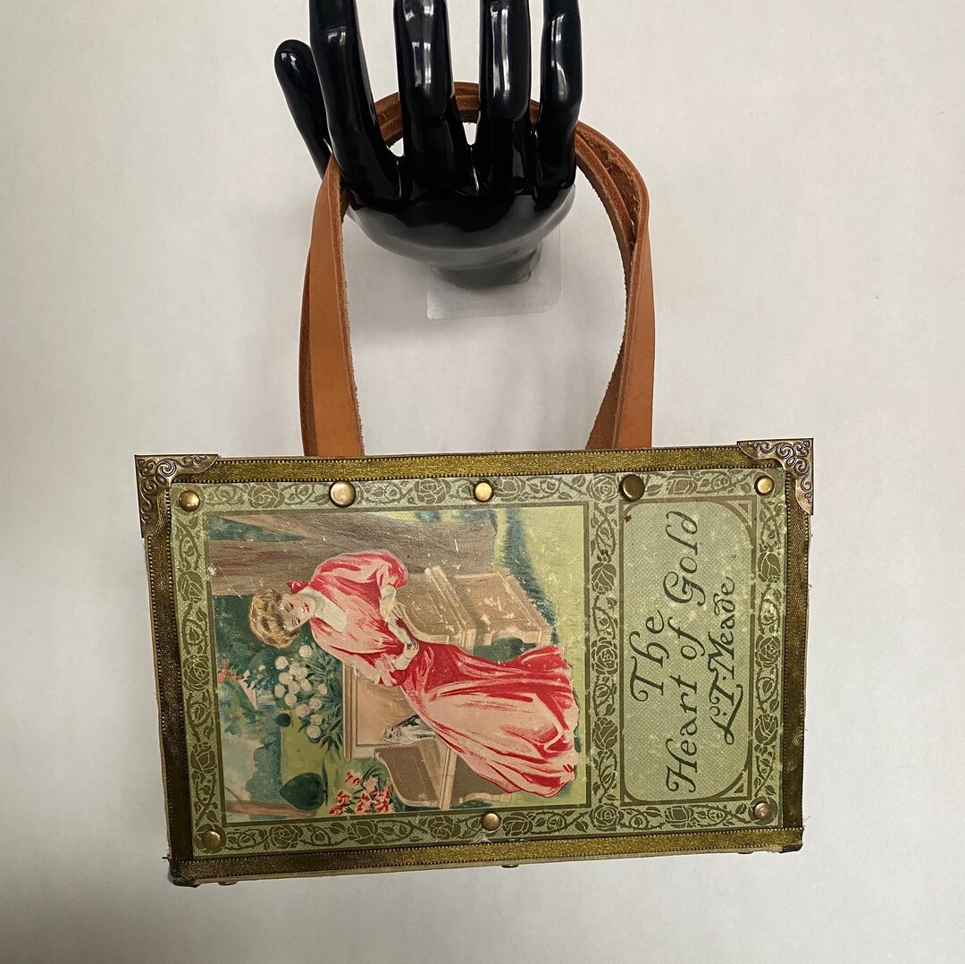 Antique Book Handbag - Handmade True Vintage - Etsy