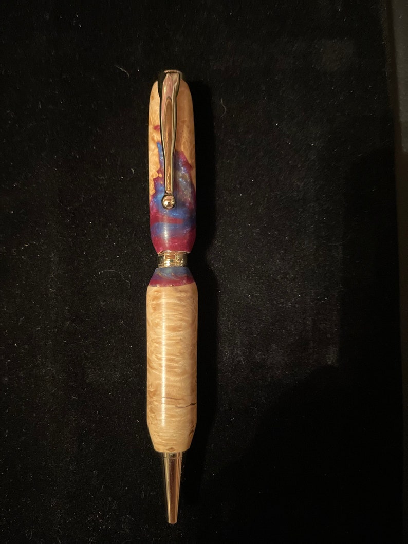 Exotic Wood/acrylic Hybrid Pen - Etsy