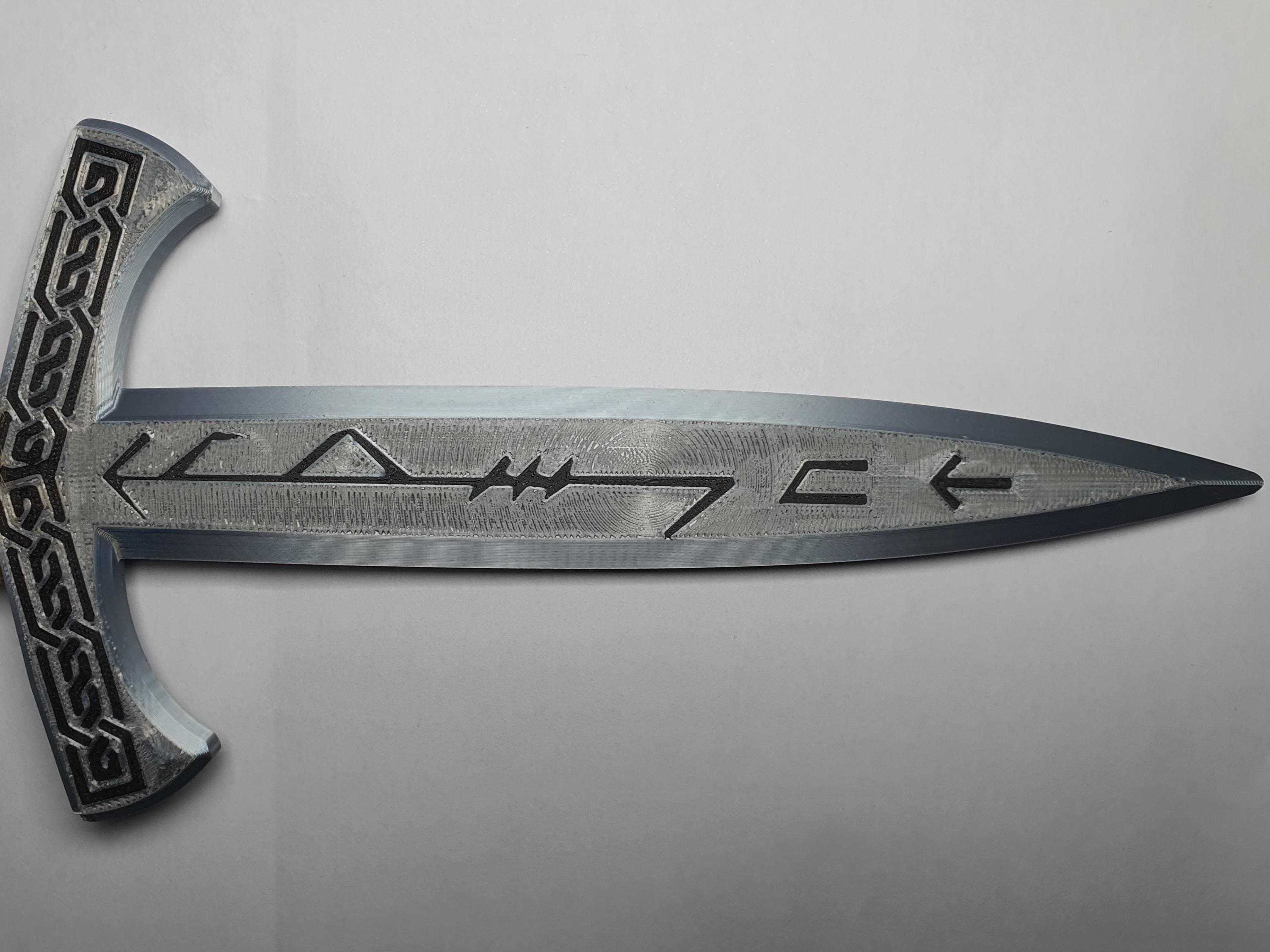 Viking Dagger With Runes & Jute Binding Costume Accessory - Etsy