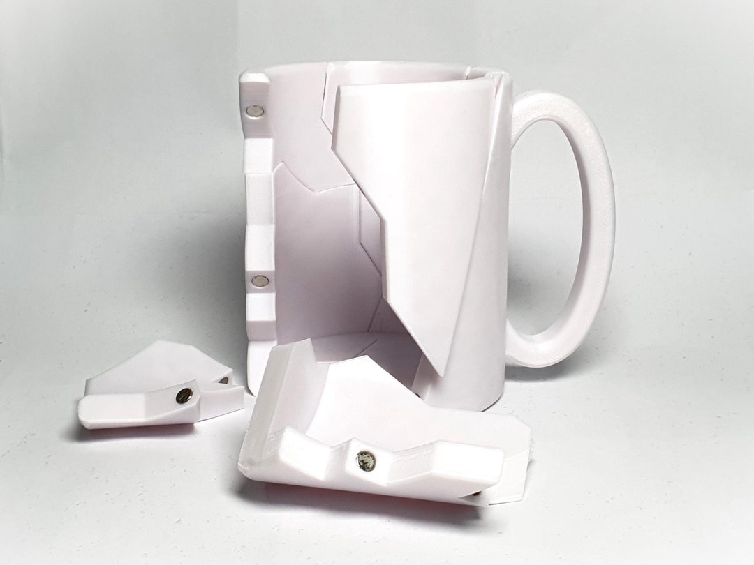 Reusable Breakaway Mug - Safe, Magnet Assembled, Fragmented Cup Prop or ...