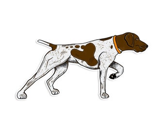 German Shorthaired Pointer Sticker - Etsy