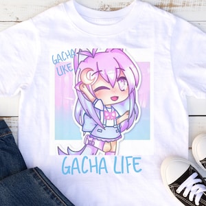 Gachalife Shirt, Gacha Life Shirt, Girly Gachalife, Gachalife Birthday ...