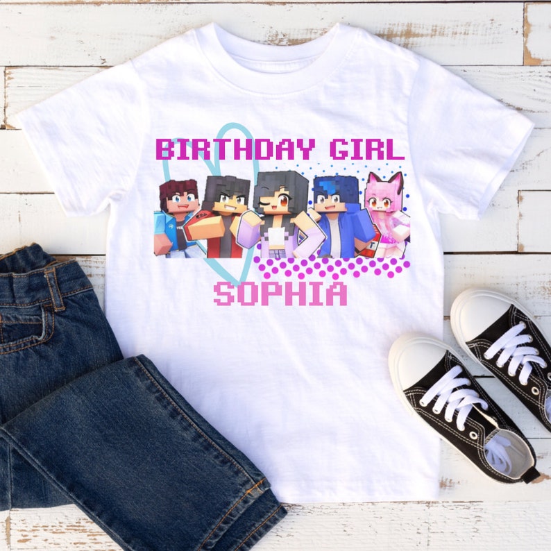 Aphmau Party Supplies, Aphmau Birthday, Aphmau Cake Toppers, Aphmau ...