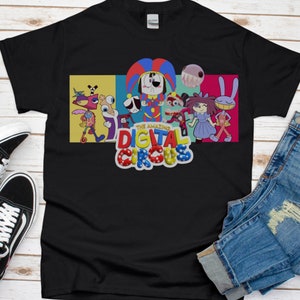 Digital Circus Kids Shirts, Amazing Circus Shirts, Digital Circus Party ...