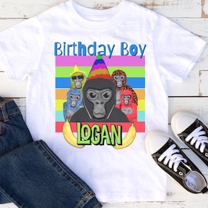 Gorilla Tag Party Supplies, Gorilla Tag Birthday, Gtag Party, Gtag ...