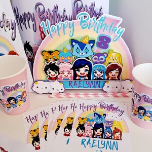 Funneh Birthday, Funneh and Krew Party Supplies, Its Funneh Party ...