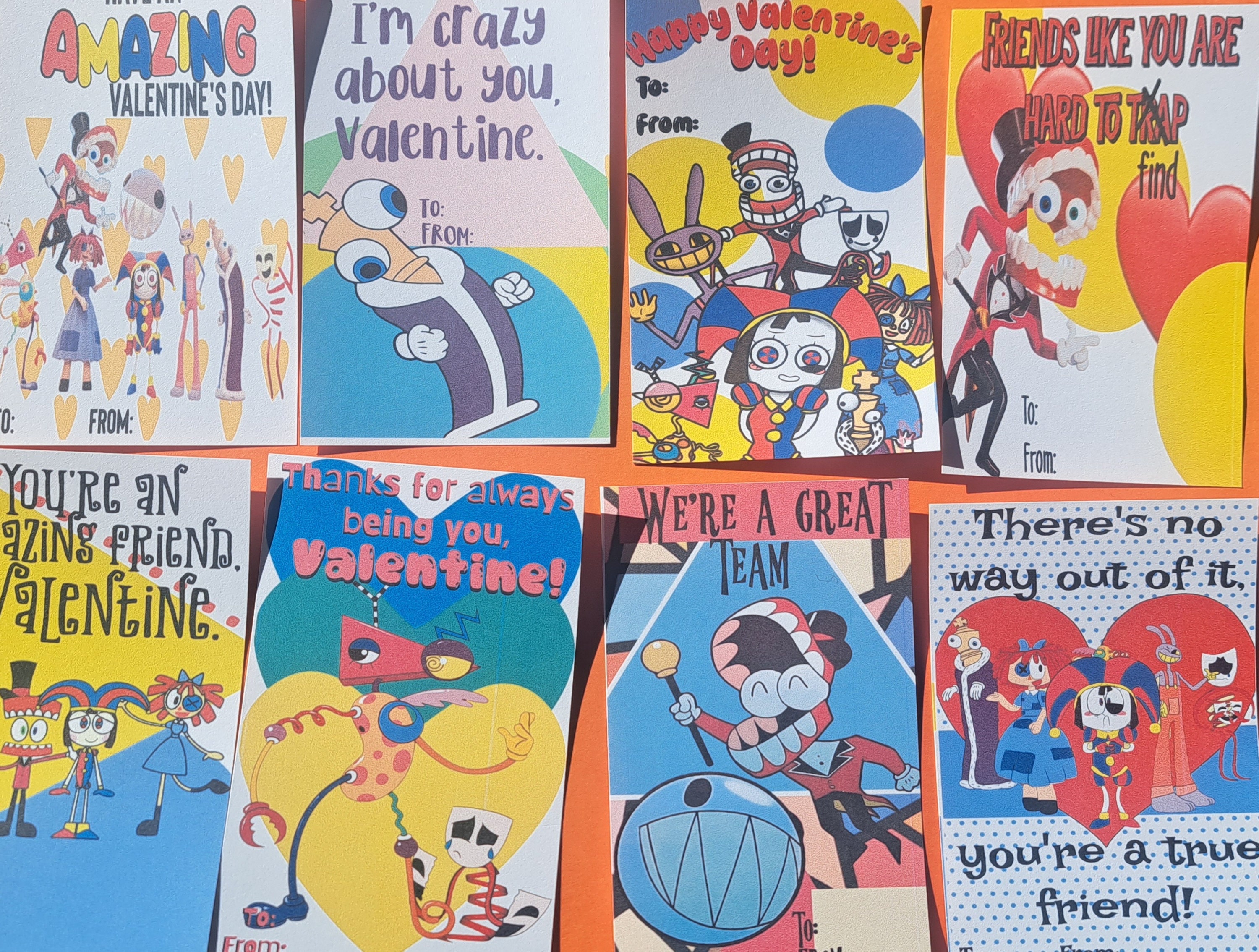 Amazing Circus Valentines, the Amazing Digital Circus, Amazing Digital ...