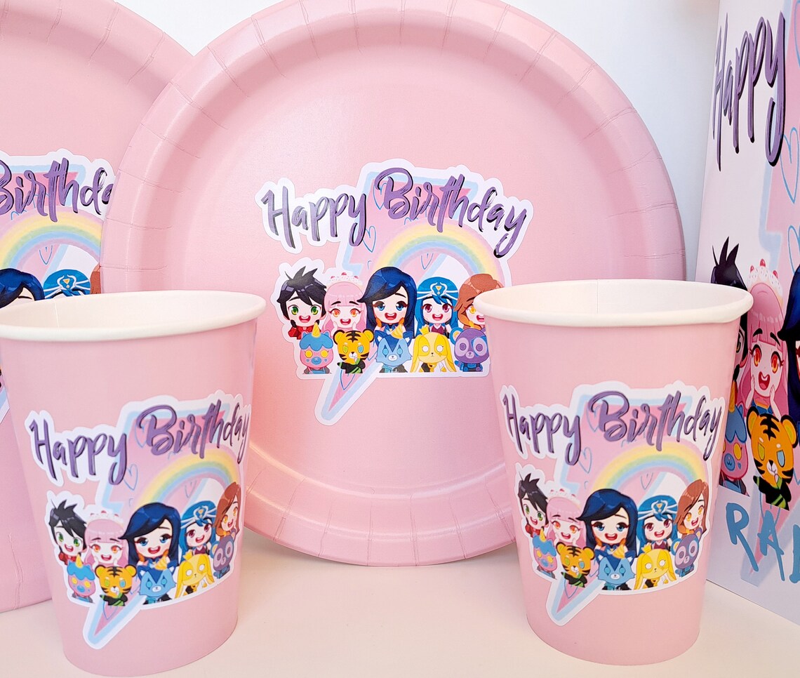 Funneh Birthday, Funneh and Krew Party Supplies, Its Funneh Party ...
