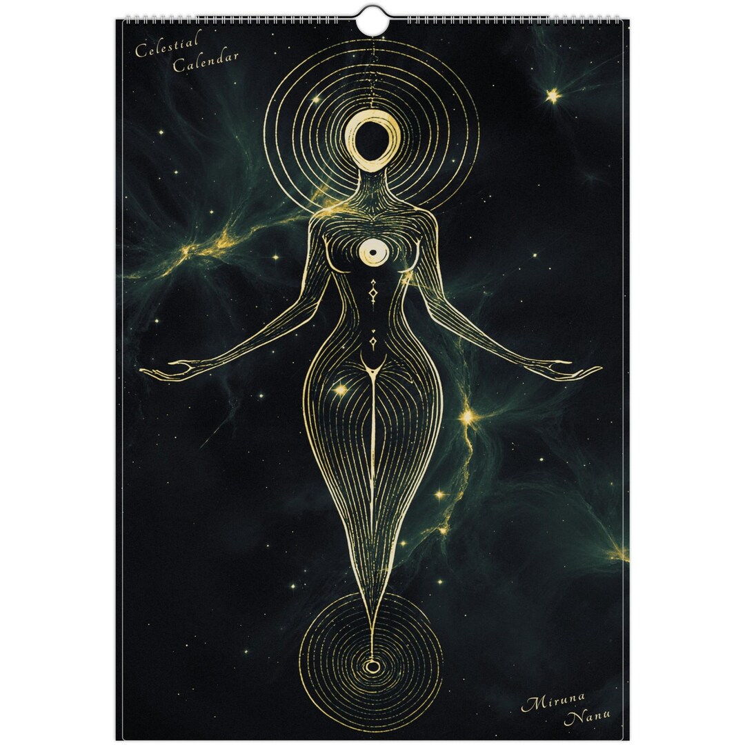 Celestial Goddesses Calendar - Etsy