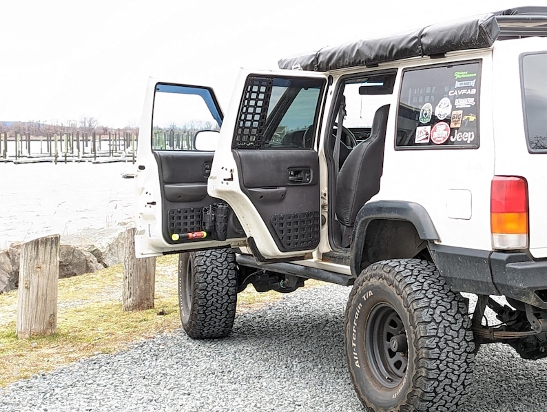 Rear Split Window MOLLE Panel for Jeep XJ - Etsy