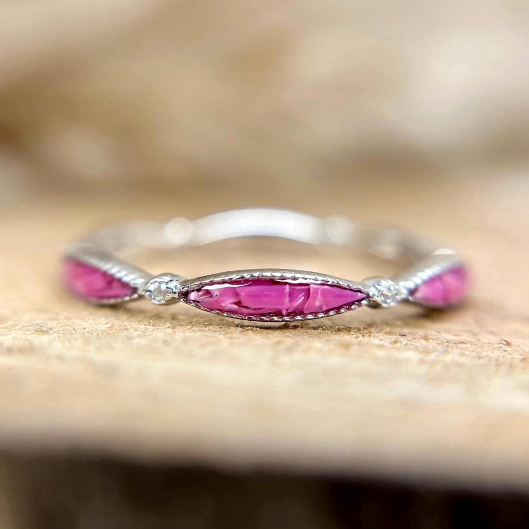 Full Marquise Breastmilk Ring, Pregnancy Cap Jewelry, Ash Ring ...