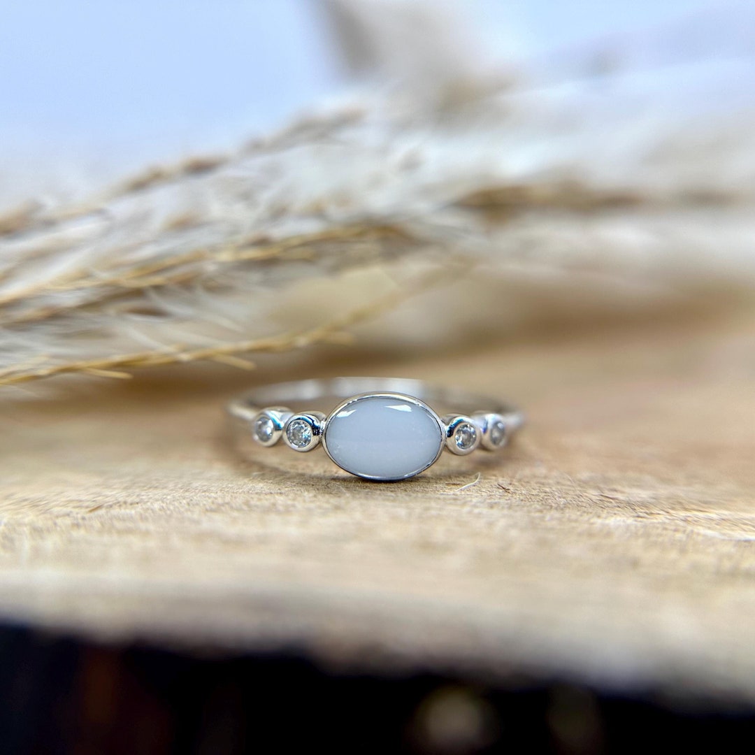 Oval Bezel Ring, Breastmilk Ring, Resin Memory Jewelry,ash Ring ...