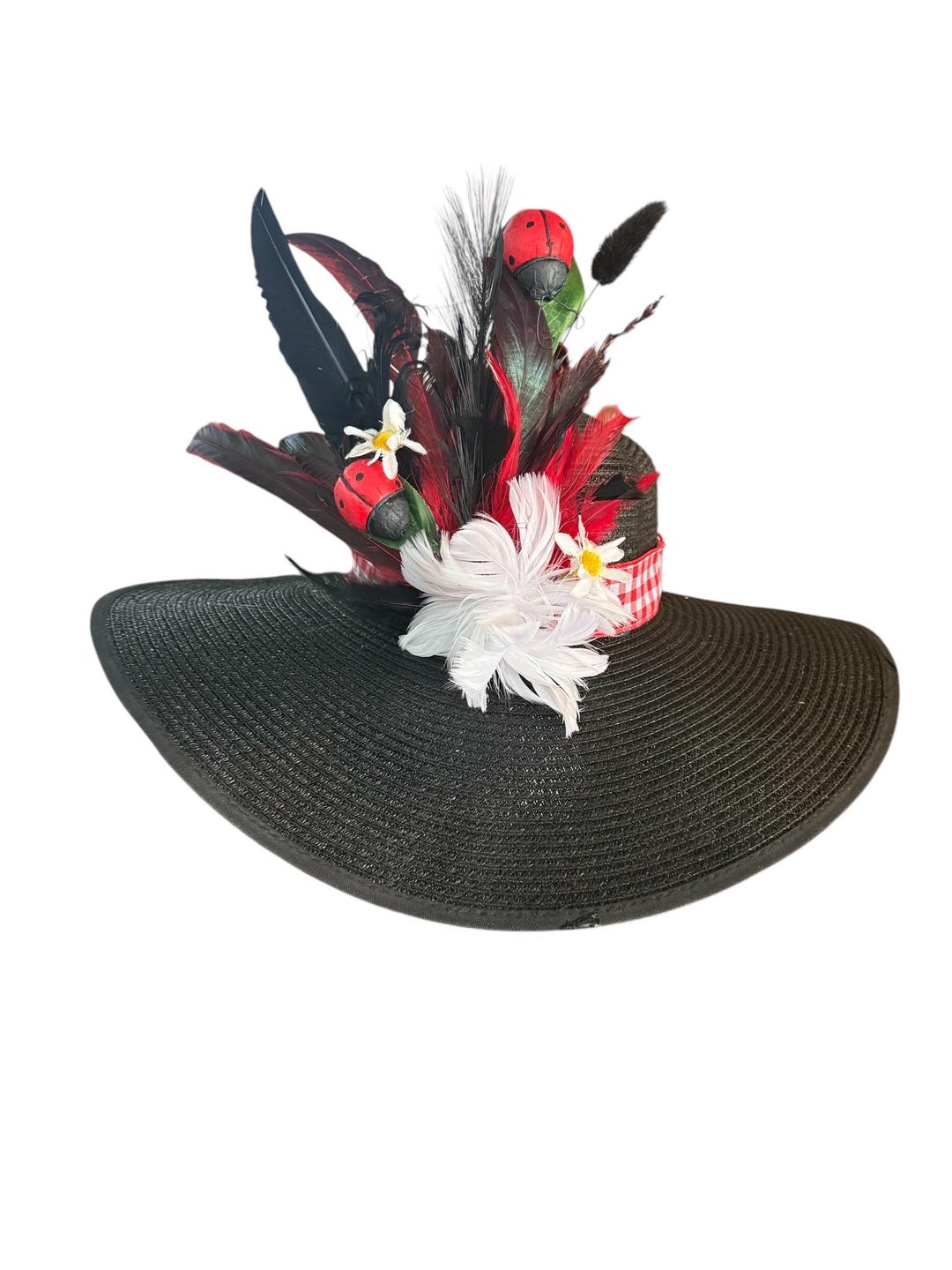 Lady Ladybug Derby Hat - Etsy