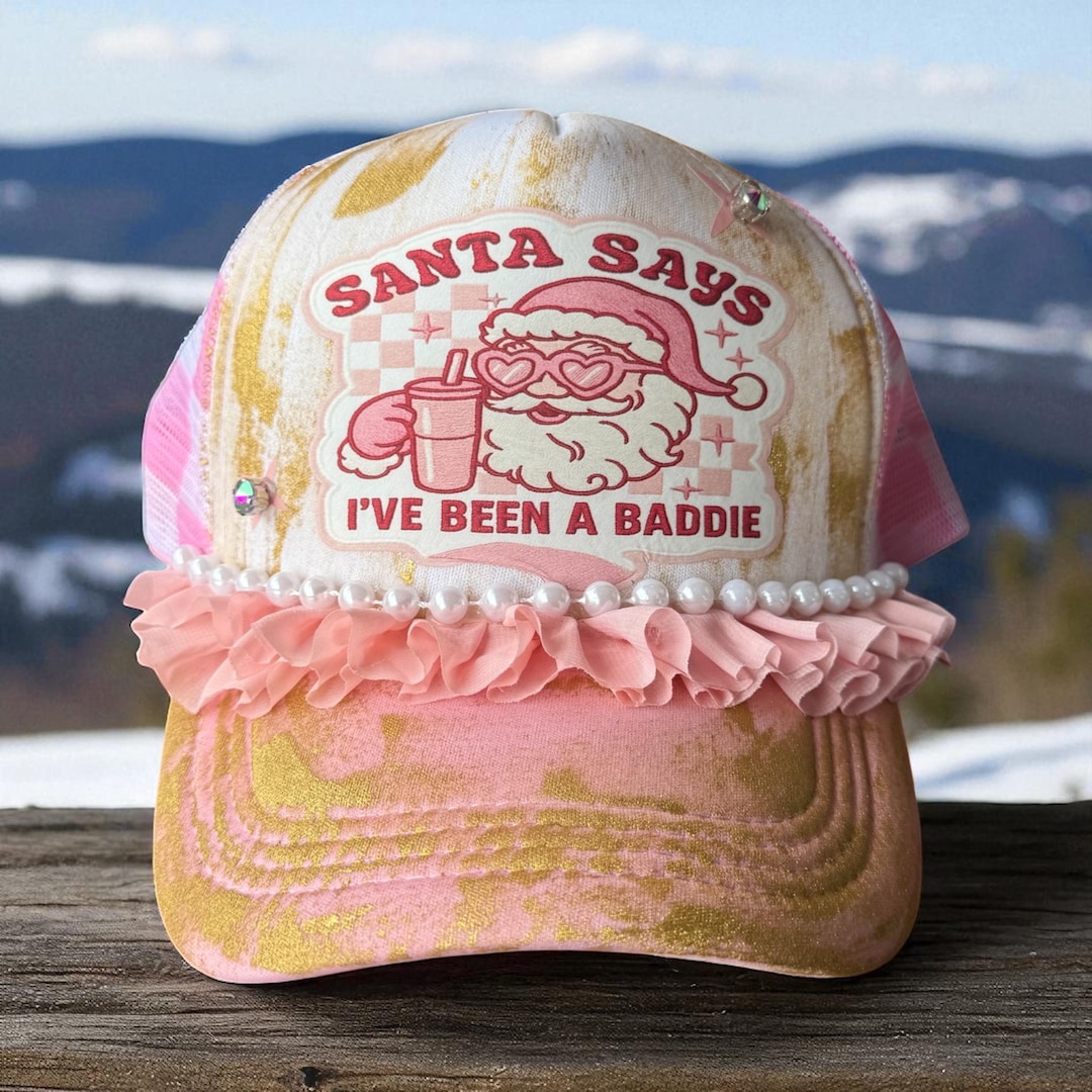 Santa Baddie Trucker Hat - Etsy