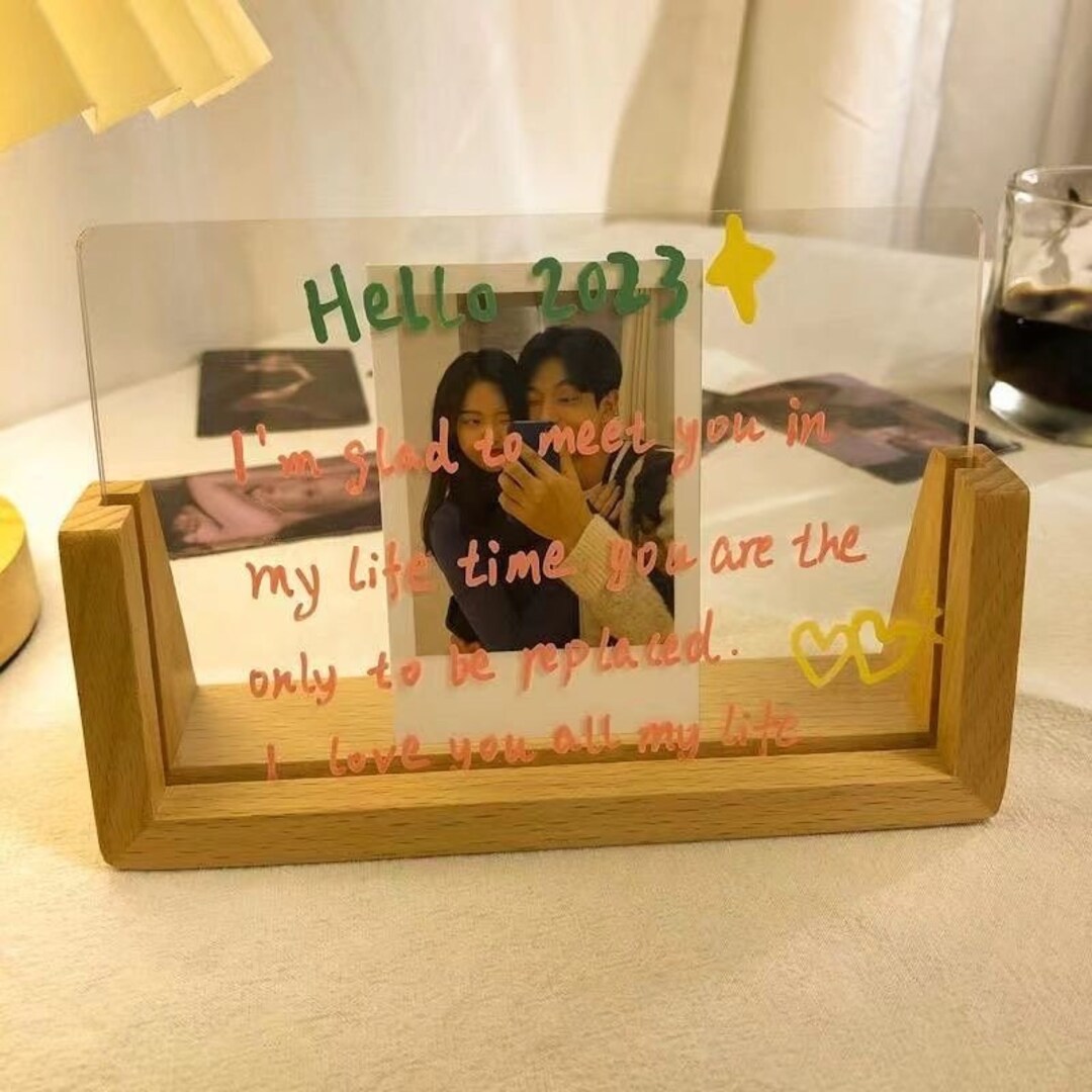 DIY Acrylic Board for Photo Display With 6 Color Pens - Personalize ...