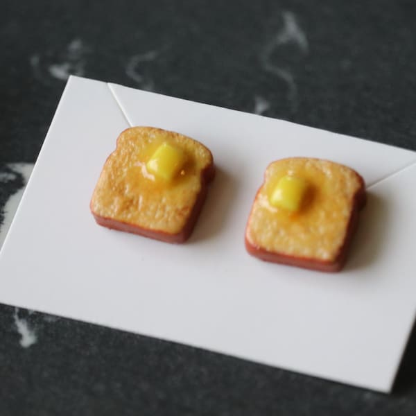 Toast Earrings - Etsy