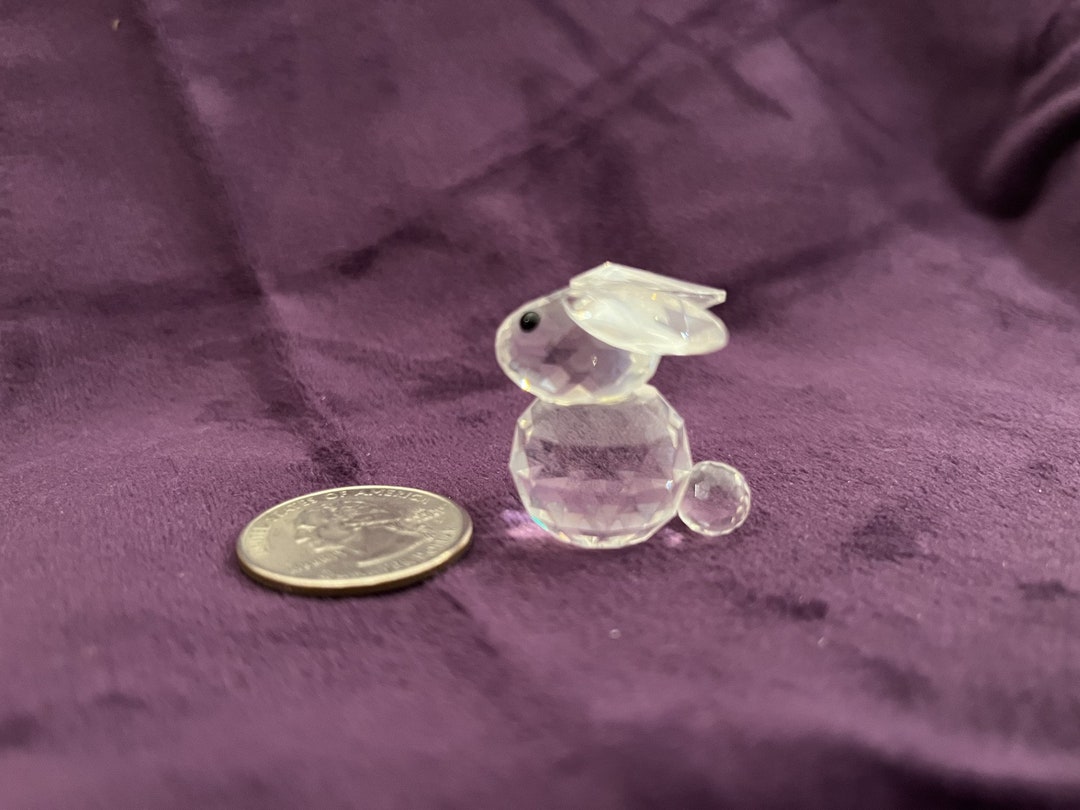 Swarovski Crystal Bunny - Etsy