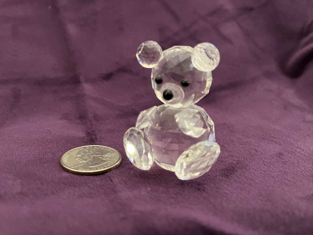Swarovski Crystal Bear - Etsy