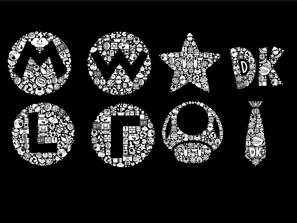 Icons Party Game, Characters SVG, Cut Files for Cricut, Svg, Png ...